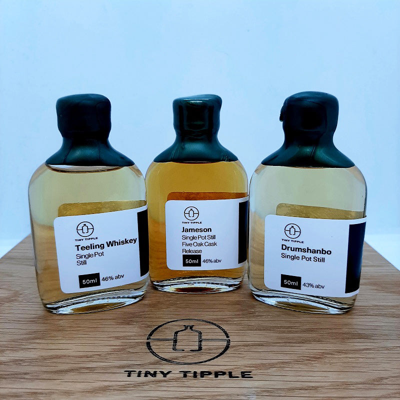 Irish Single Pot Still Whiskey Tasting Flight - (3 x 50ml) – TinyTipple