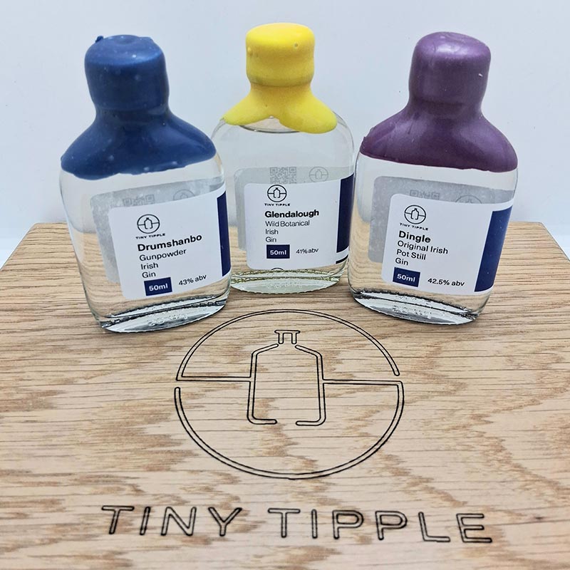Irish Gin Tasting Flight - (3 x 50ml) – TinyTipple